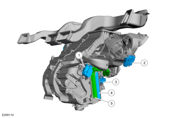 Ford Ecosport - Description and Operation - Climate Control System ...