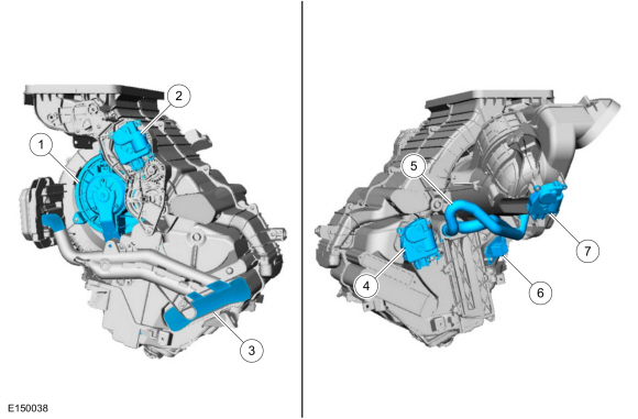 Ford Ecosport - Description and Operation - Climate Control System ...