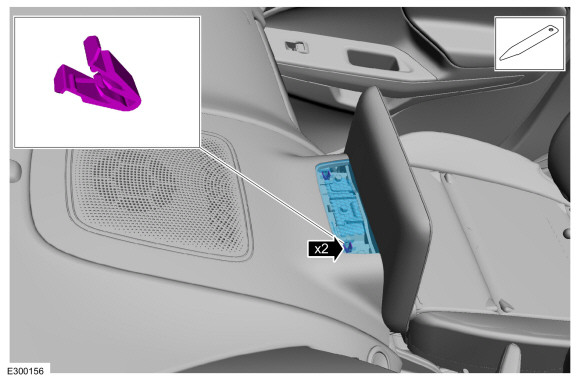 Ford Ecosport - Removal and Installation - Audio Front Control Module ...