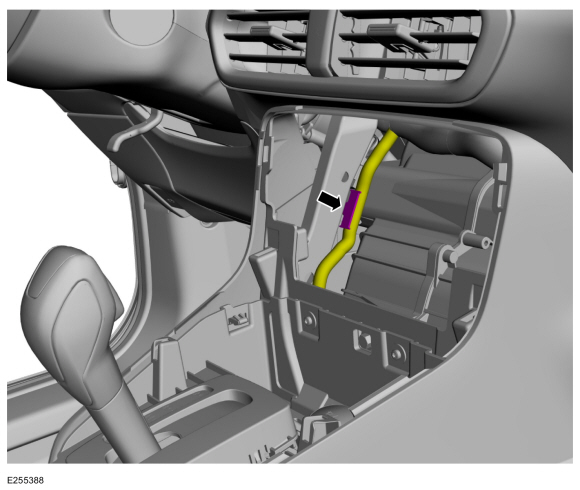 Ford Ecosport - Removal and Installation - Footwell Air Discharge ...