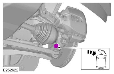 Ford Ecosport - Removal and Installation - Front Halfshaft LH - 6-Speed ...