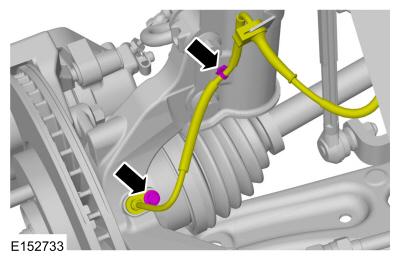 Ford Ecosport - Removal and Installation - Front Halfshaft LH - 6-Speed ...