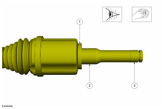 Ford Ecosport - Removal and Installation - Front Halfshaft LH - 6-Speed ...