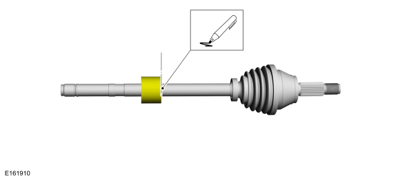 Ford Ecosport - Removal and Installation - Outer Constant Velocity (CV ...