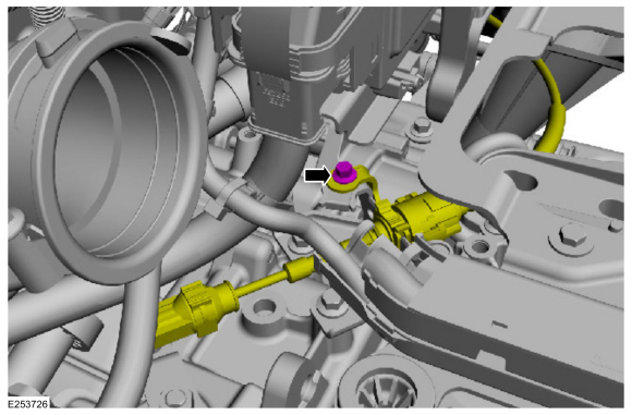 Ford Ecosport - Removal and Installation - Selector Lever Cable - 6 ...
