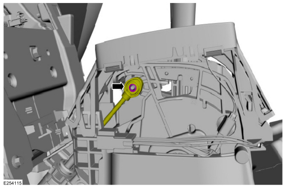 Ford Ecosport - Removal and Installation - Selector Lever Cable - 6 ...