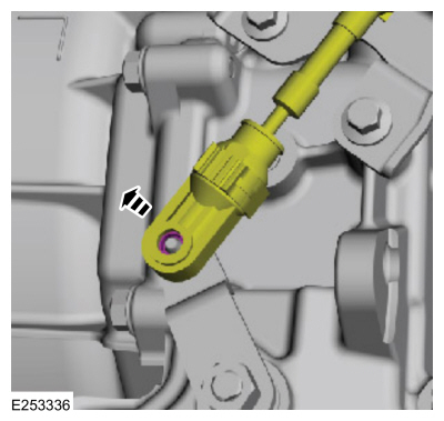 Ford Ecosport - Removal and Installation - Selector Lever Cable - 6 ...