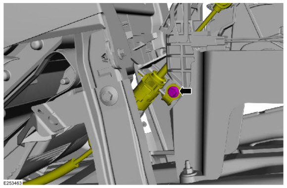 Ford Ecosport - Removal and Installation - Selector Lever Cable - 6 ...