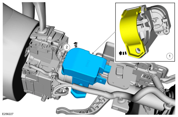 Ford Ecosport - Removal and Installation - Steering Column Lock Module ...