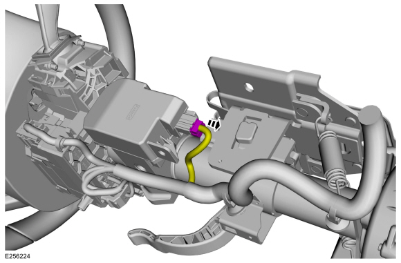 Ford Ecosport - Removal and Installation - Steering Column Lock Module ...