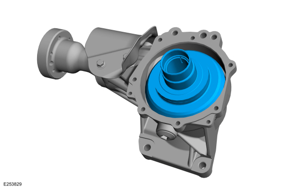 Ford Ecosport - Removal and Installation - Transfer Case Input Shaft ...