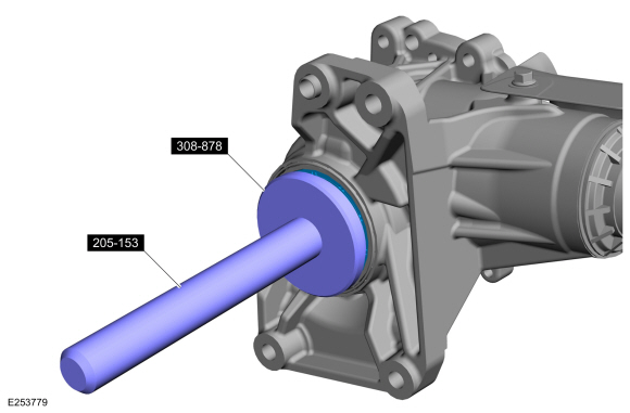 Ford Ecosport - Removal and Installation - Transfer Case Input Shaft ...